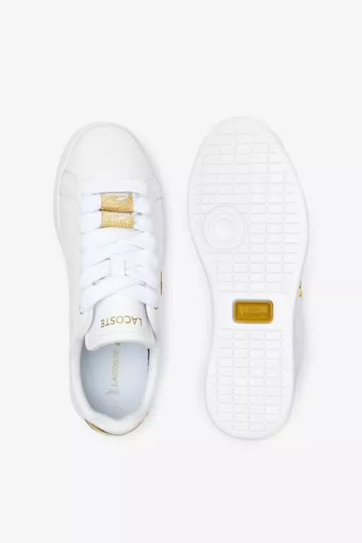 Lacoste metallic sneakers store